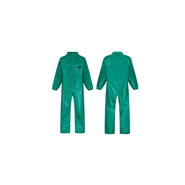 Chemmaster Green PVC Coverall - SafetyHQ
